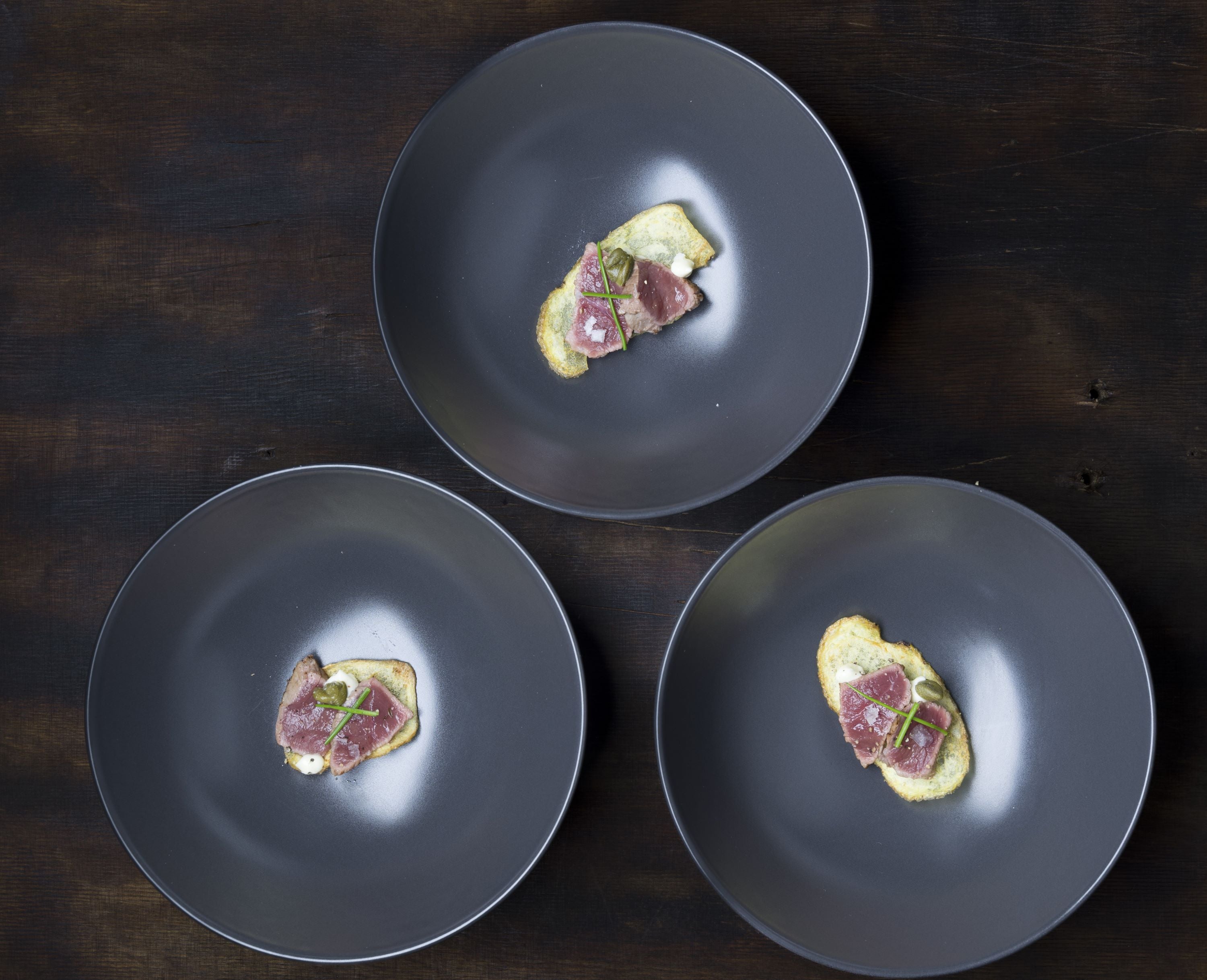 Amuse van ree met truffel | De Beste Wildgerechten – De Predetariër